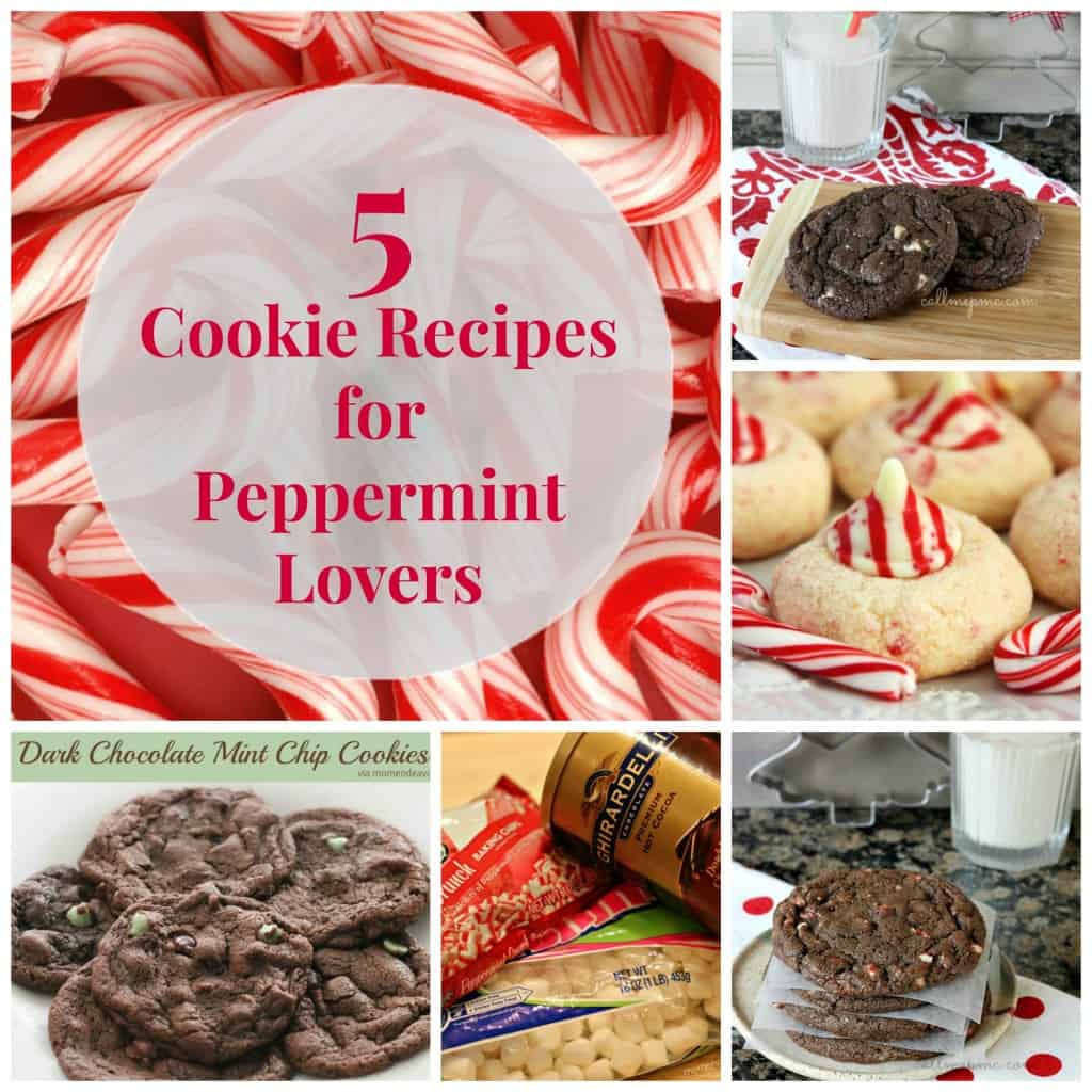 5 Cookie Recipes for Peppermint Lovers ~ The Moody Blonde